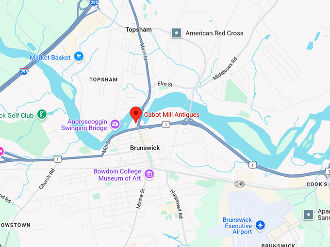 16. cabot mill antiques map