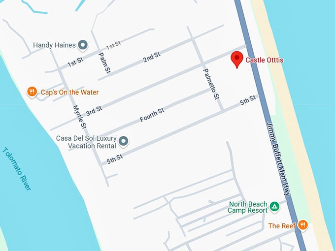 16. castle otttis map