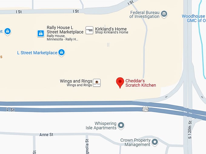 16. cheddar's scratch kitchen map