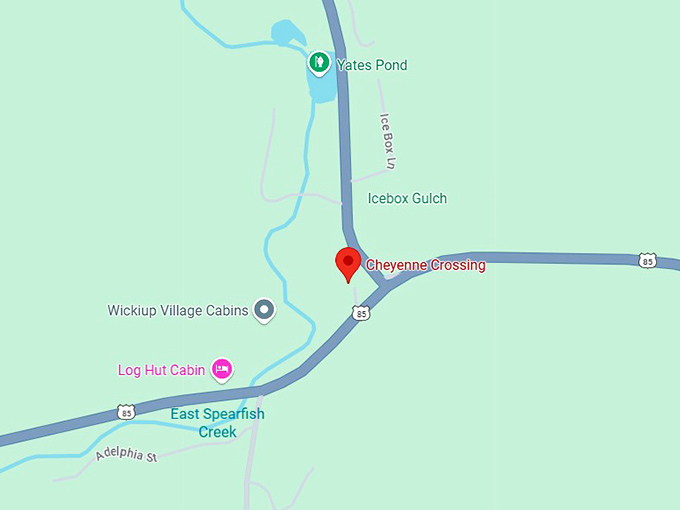 16. cheyenne crossing map