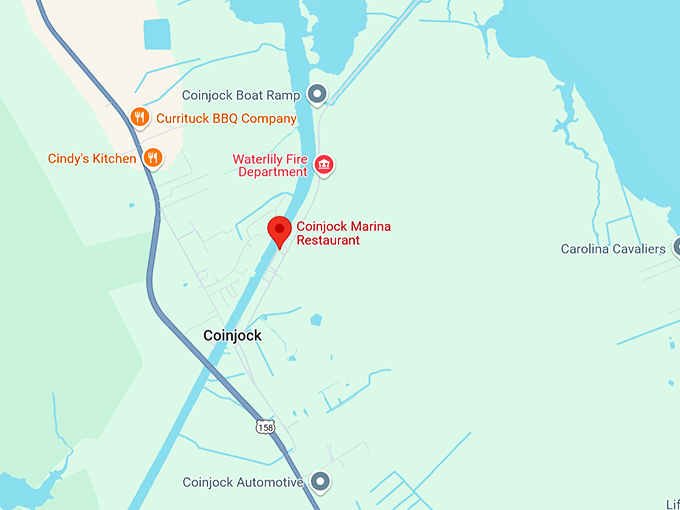 16. coinjock marina restaurant map