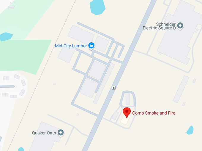 16. como smoke and fire map