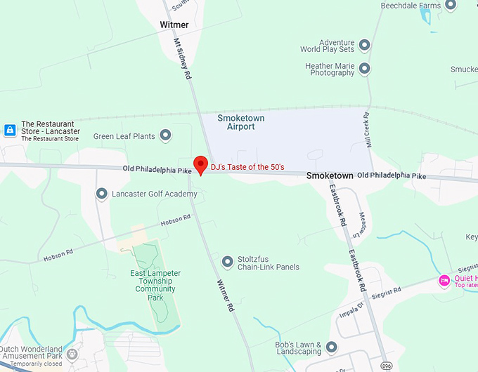 16. dj's taste of the 50's map