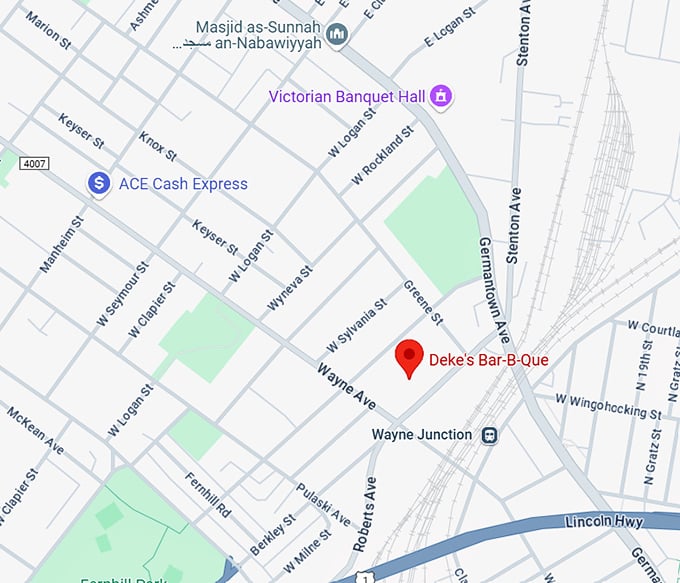 16. deke&rsquo;s garage roadhouse map