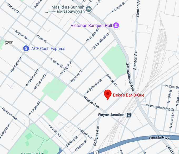 16. deke&rsquo;s garage roadhouse map