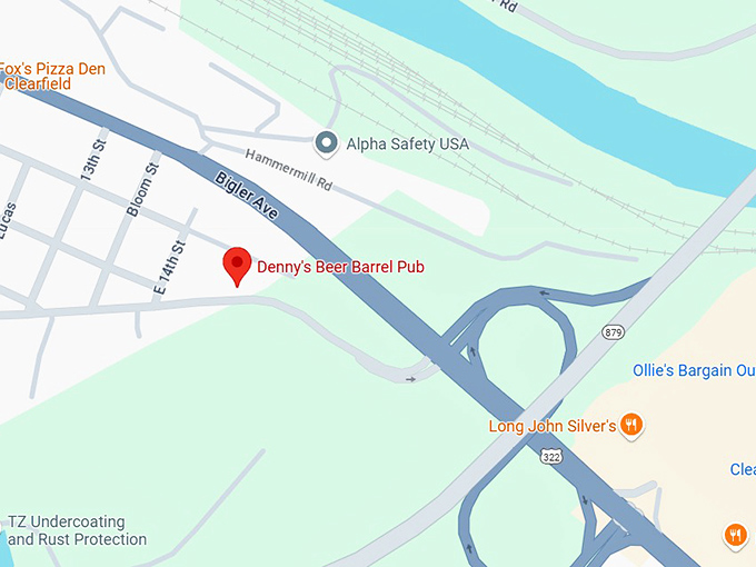 16. denny's beer barrel pub map
