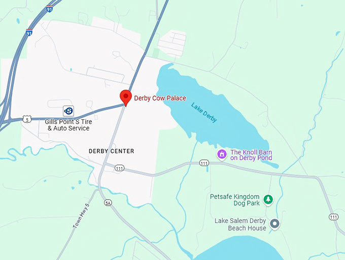 16. derby cow palace map