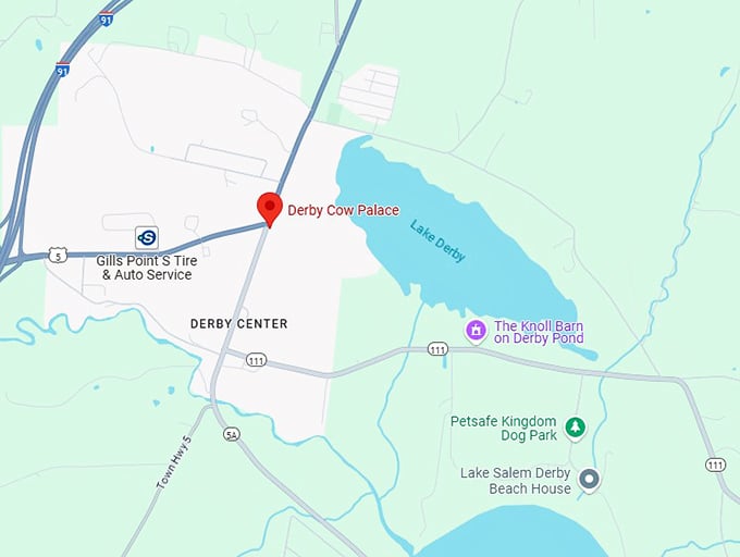 16. derby cow palace map