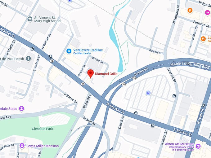 16. diamond grille map