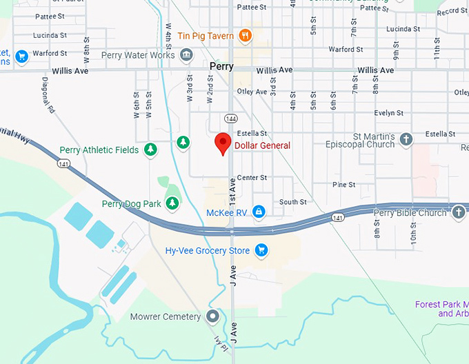 16. dollar general map