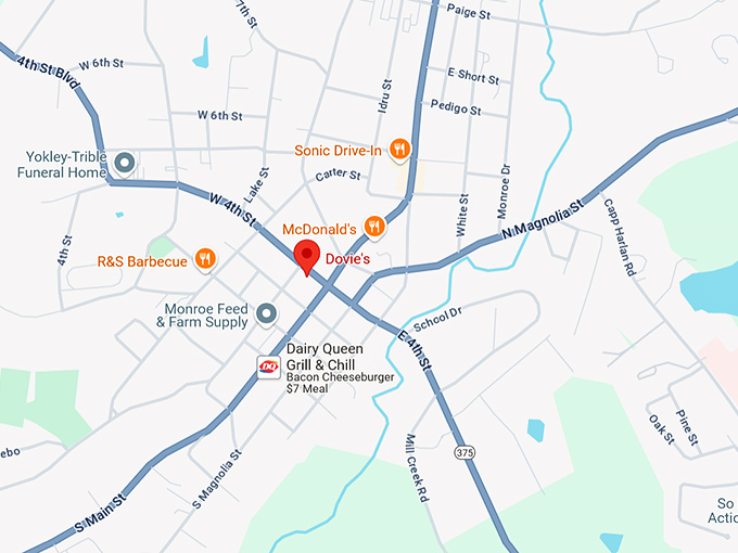 16. dovie&rsquo;s map