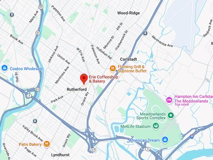 16. erie coffeeshop & bakery map