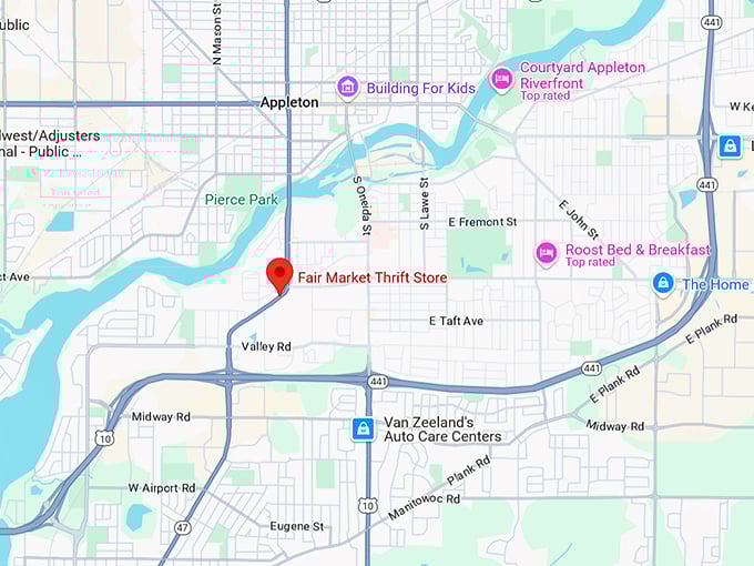16. fair market thrift store map