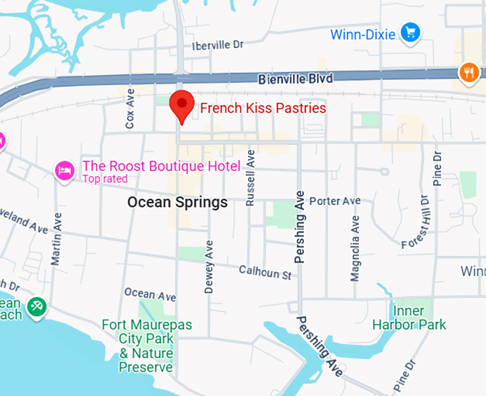 16. french kiss pastries map