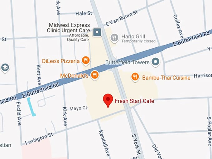 16. fresh start cafe map