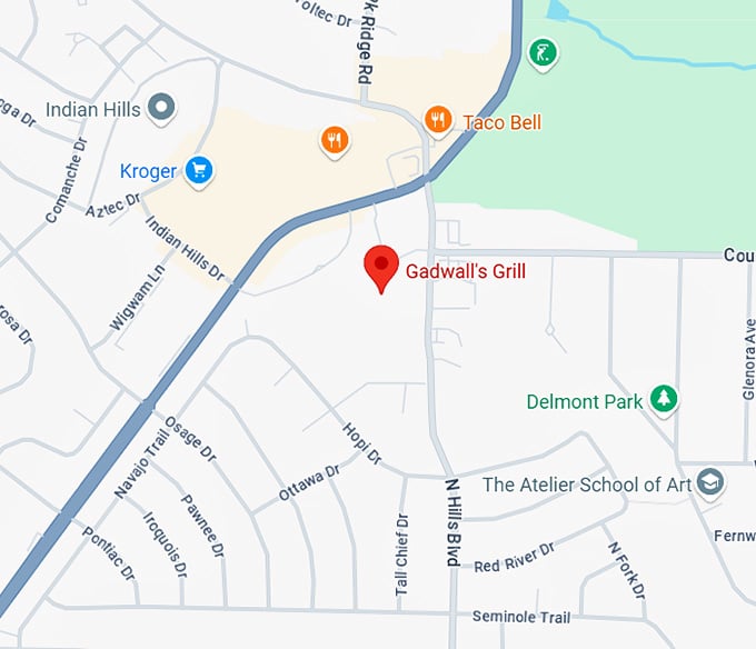 16. gadwall's grill map