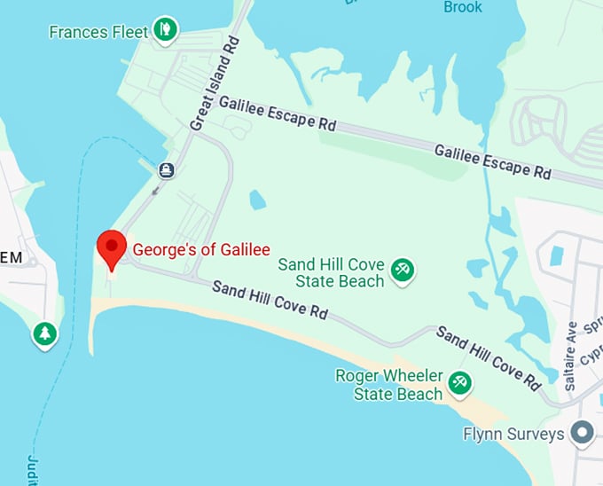 16. george's of galilee map