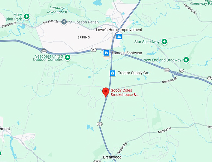 16. goody coles smokehouse & catering co. map