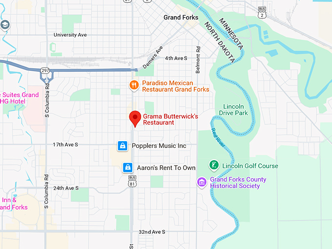 16. grama butterwick's restaurant map