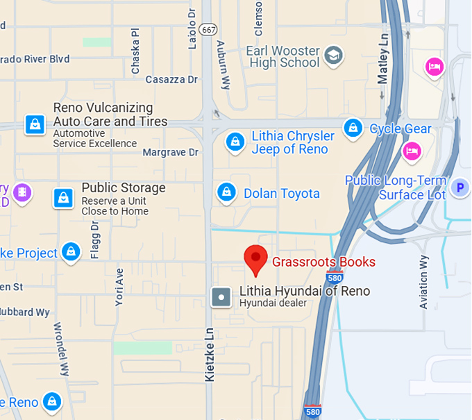 16. grassroots books map