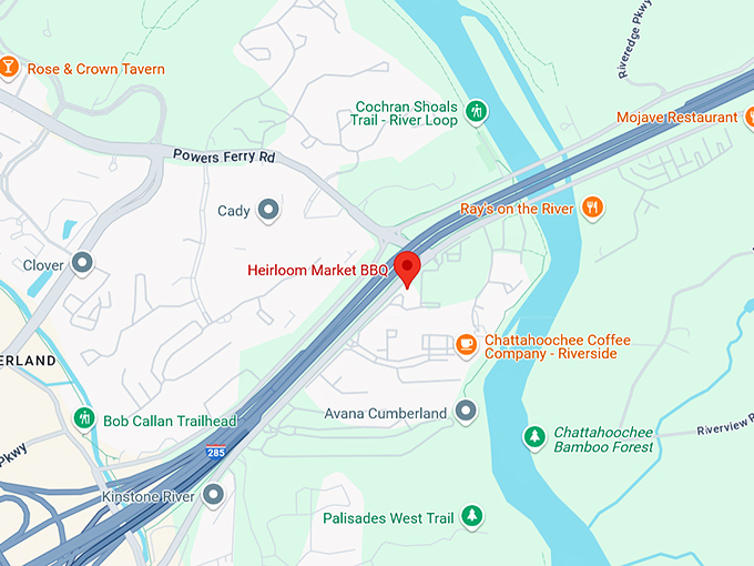 16. heirloom market bbq map