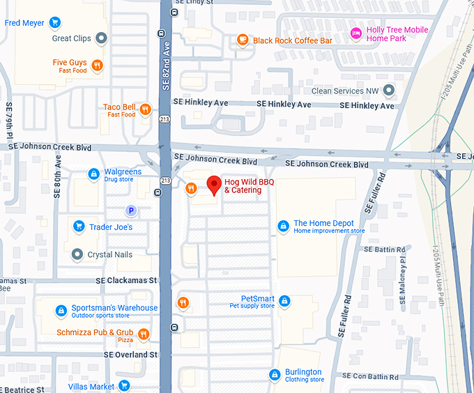 16. hog wild bbq & catering map