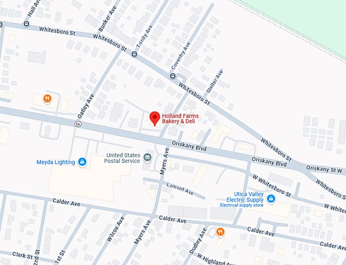 16. holland farms bakery & deli map