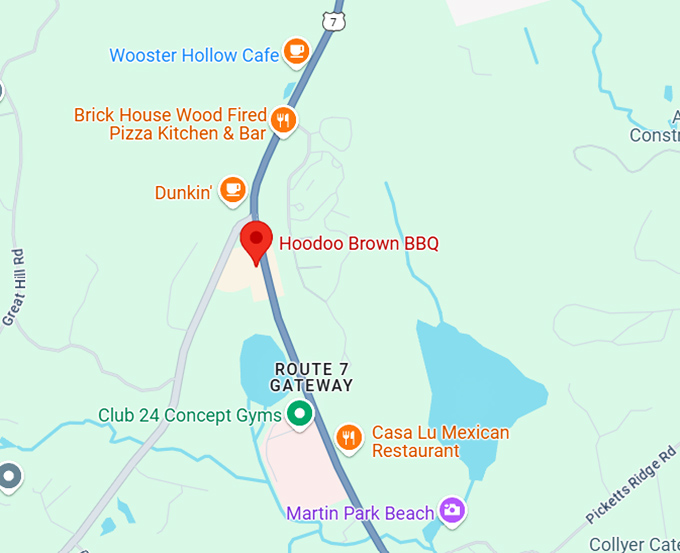 16. hoodoo brown bbq map