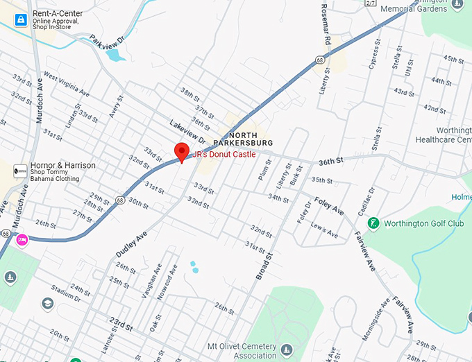 16. jr's donut castle map
