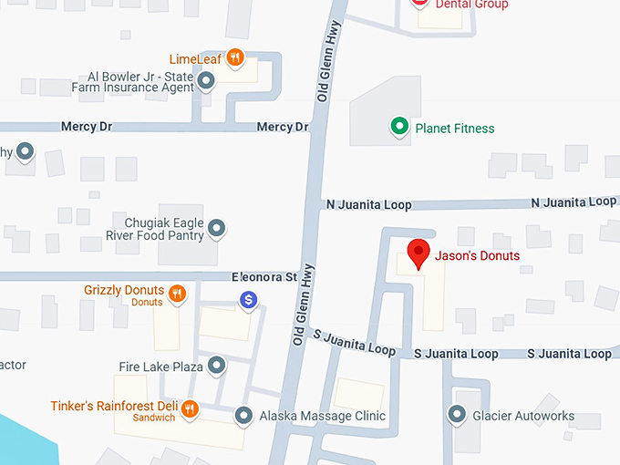 16. jason's donuts map