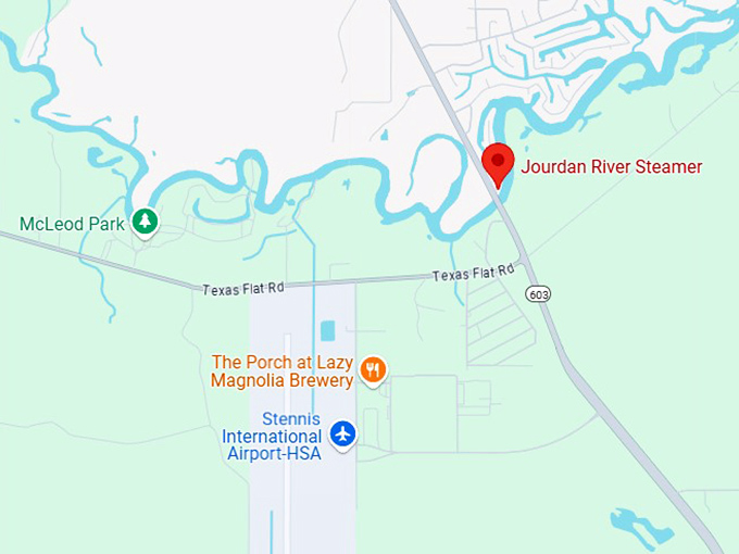 16. jourdan river steamer map