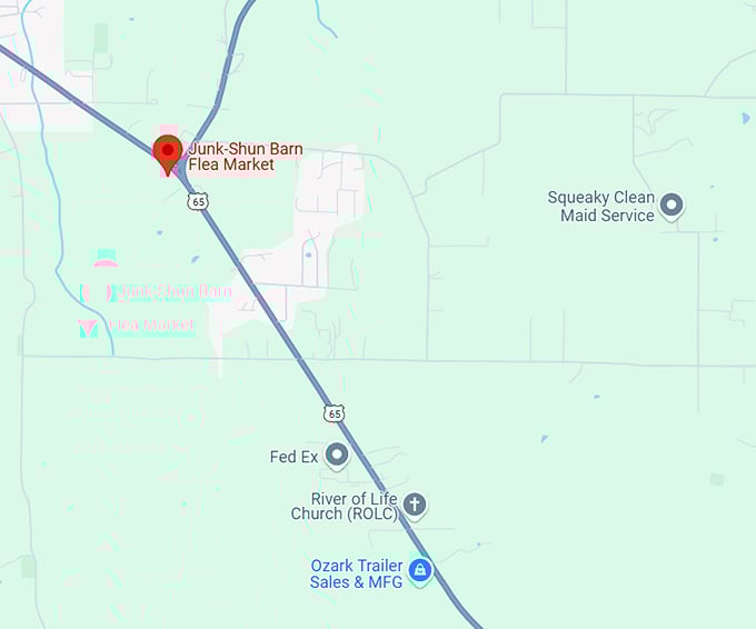 16. junk shun barn flea market map