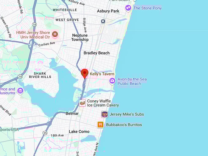 16. kelly's tavern map