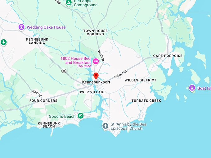 16. kennebunkport map