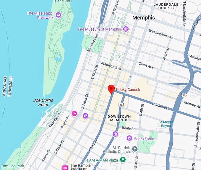 16. kooky canuck map