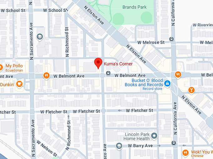 16. kuma's corner map