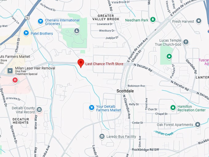 16. last chance thrift store map