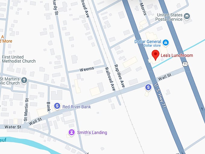 16. lea’s lunchroom map