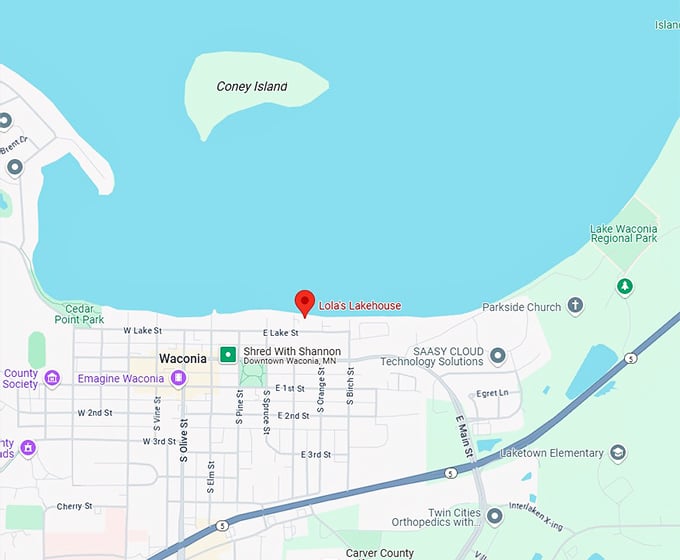 16. lola's lakehouse map