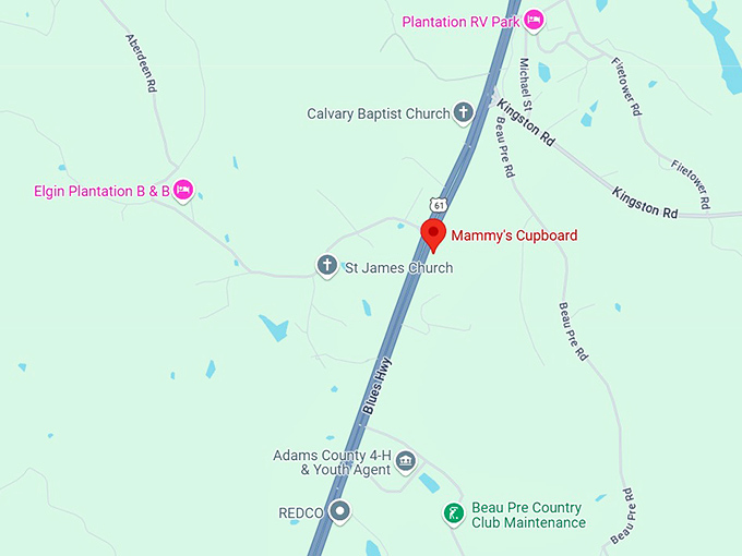 16. mammy's cupboard map