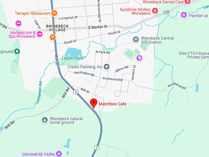 16. matchbox cafe map