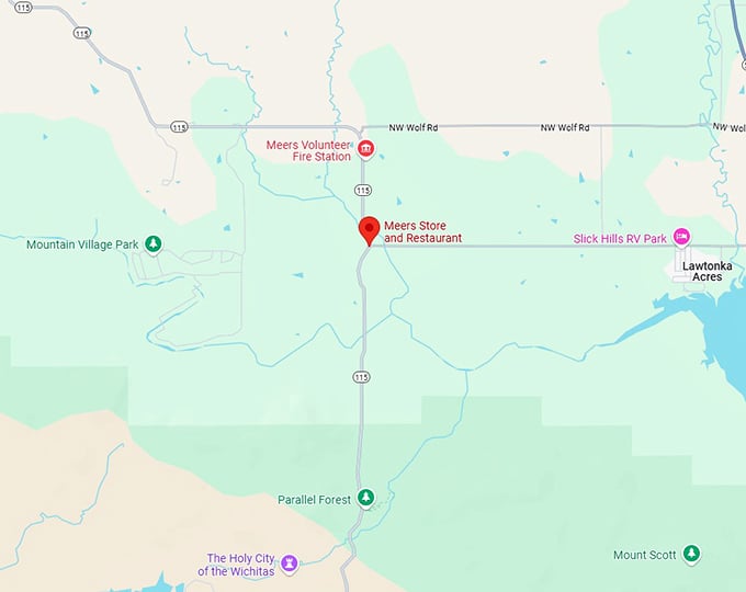 16. meers store and restaurant map