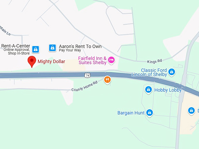 16. mighty dollar map