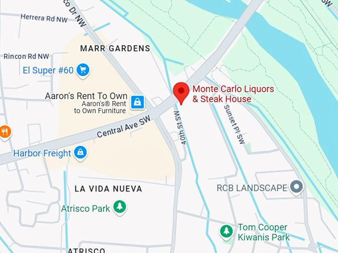 16. monte carlo liquors & steak house