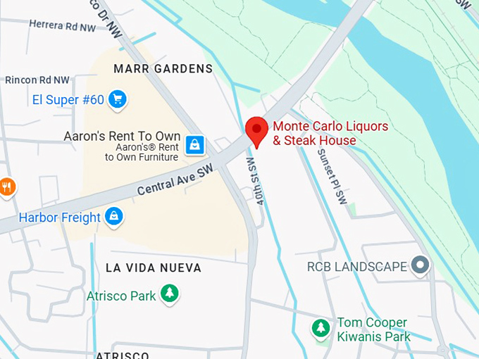 16. monte carlo liquors & steak house