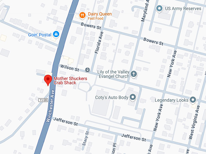 16. mother shuckers crab shack