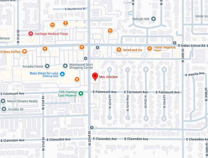 16. mrs. chicken map