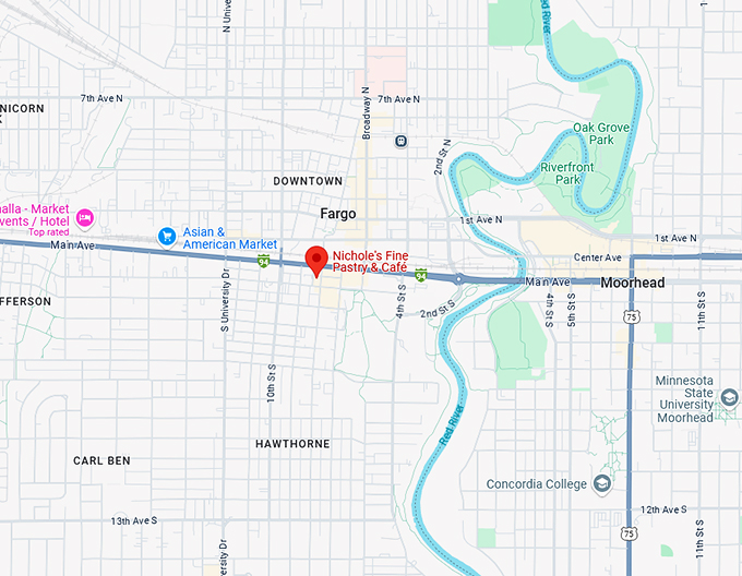 16. nichole's fine pastry map