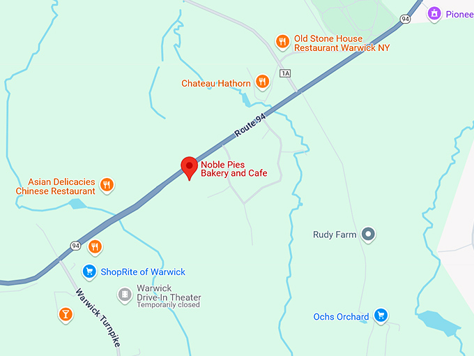 16. noble pies bakery and cafe map