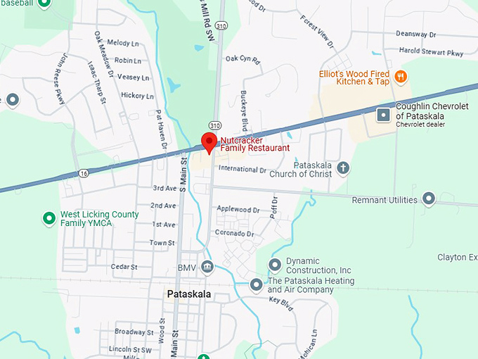 16. nutcracker family restaurant map